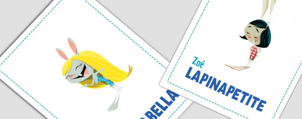 Jeu du Post-it spécial Carotte bleue - Little Urban