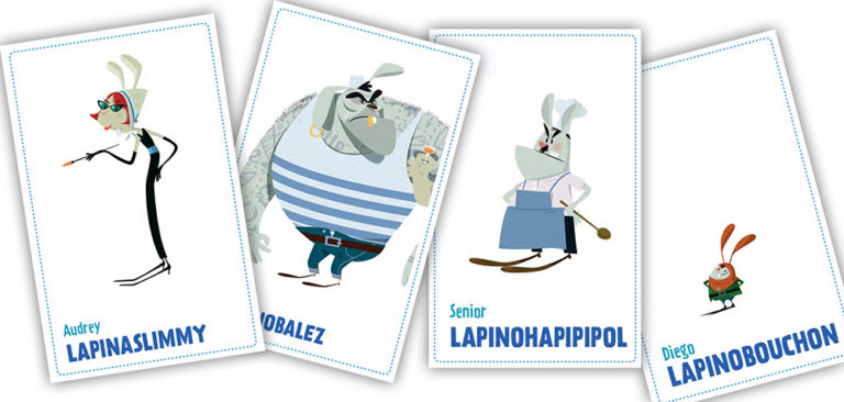 Jeu du Post-it spécial Carotte bleue - Little Urban